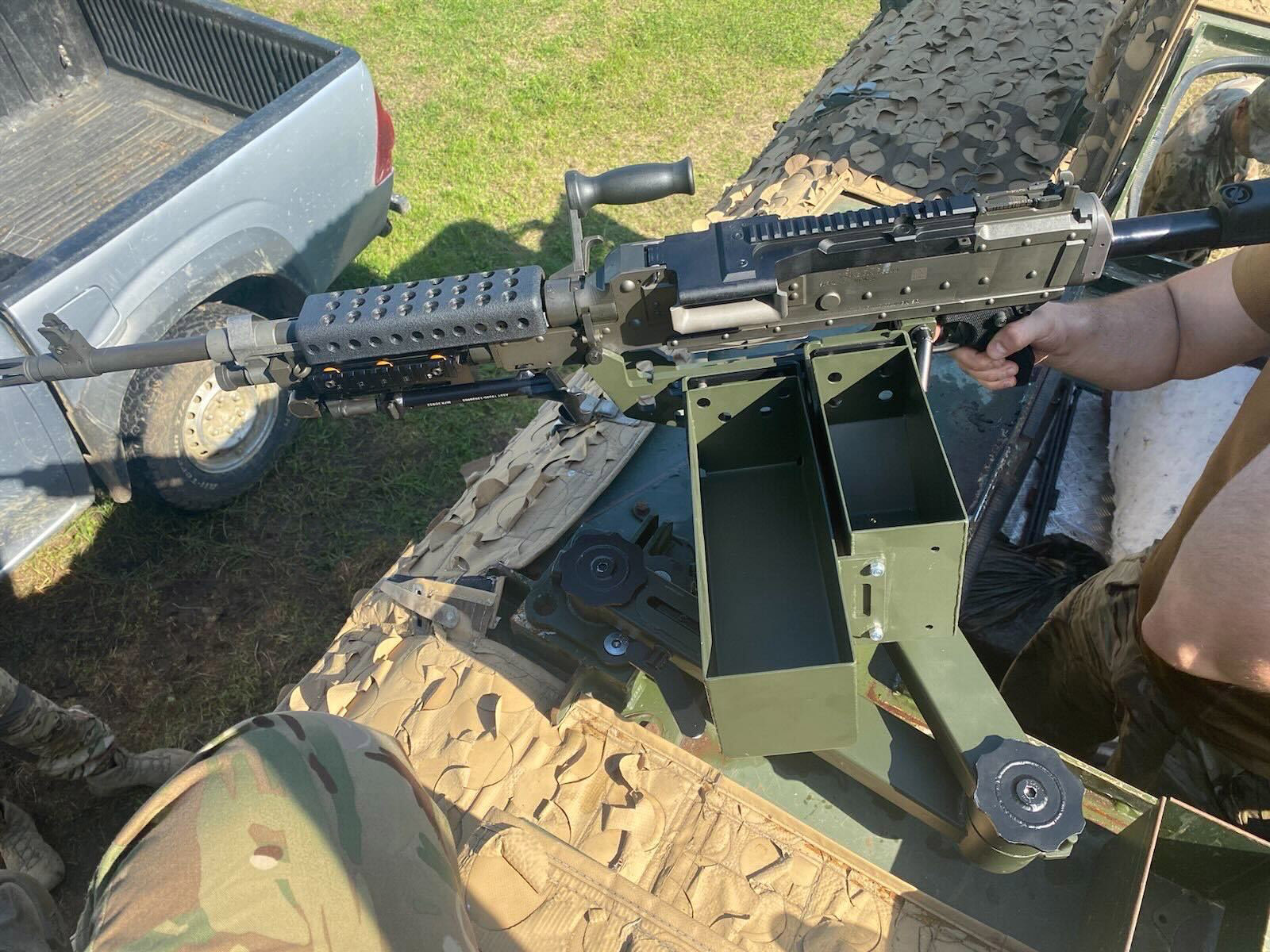 Станок, кріплення, кронштейн під FN MAG M240 / M249